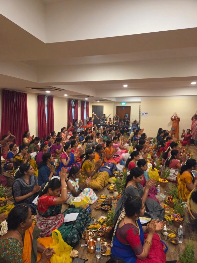 Tulasi Devi Pooja at Singapore Namadwaar - Namadwaar